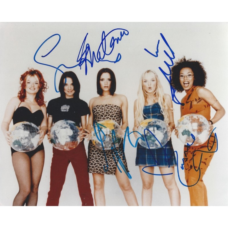 Autographe SPICE GIRLS