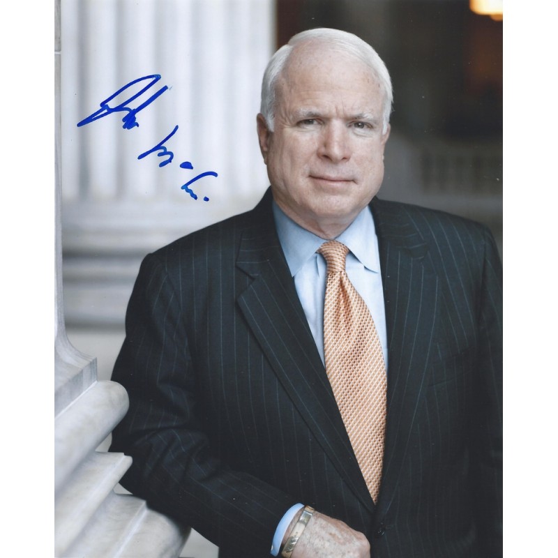 John MCCAIN Autograph