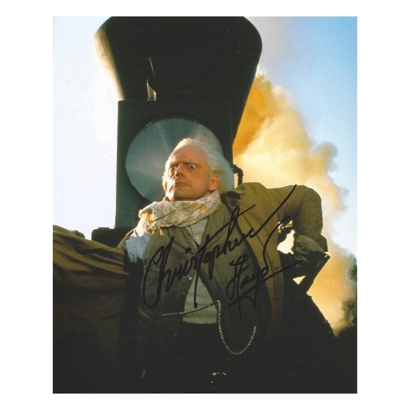 Christopher LLOYD Autograph