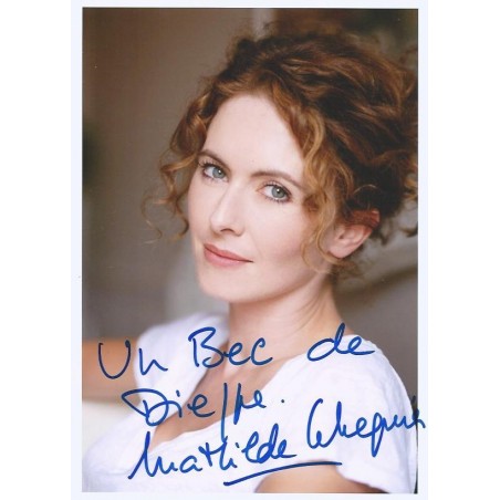 Mathilde LEBREQUIER Autograph