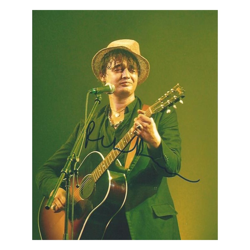 Pete DOHERTY Autograph