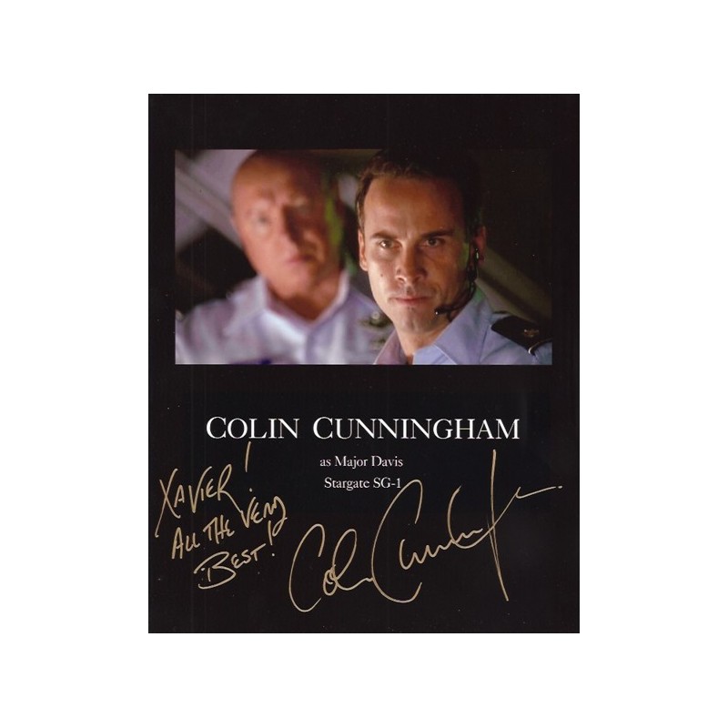 Colin CUNNINGHAM Autograph