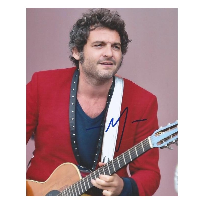 M - Matthieu CHEDID Autograph