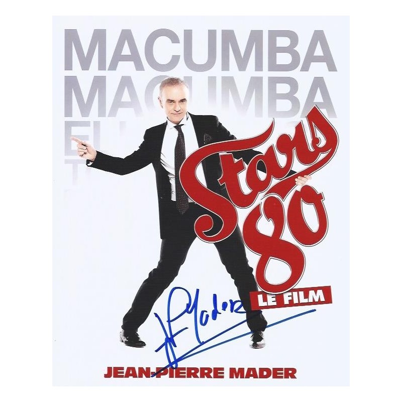 Jean Pierre MADER Autograph