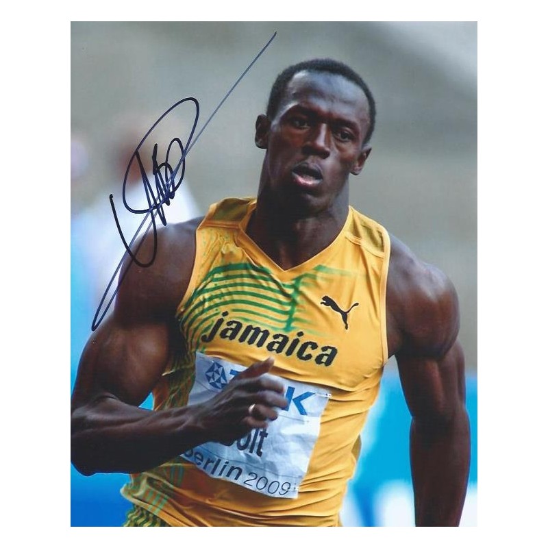Usain BOLT Autograph