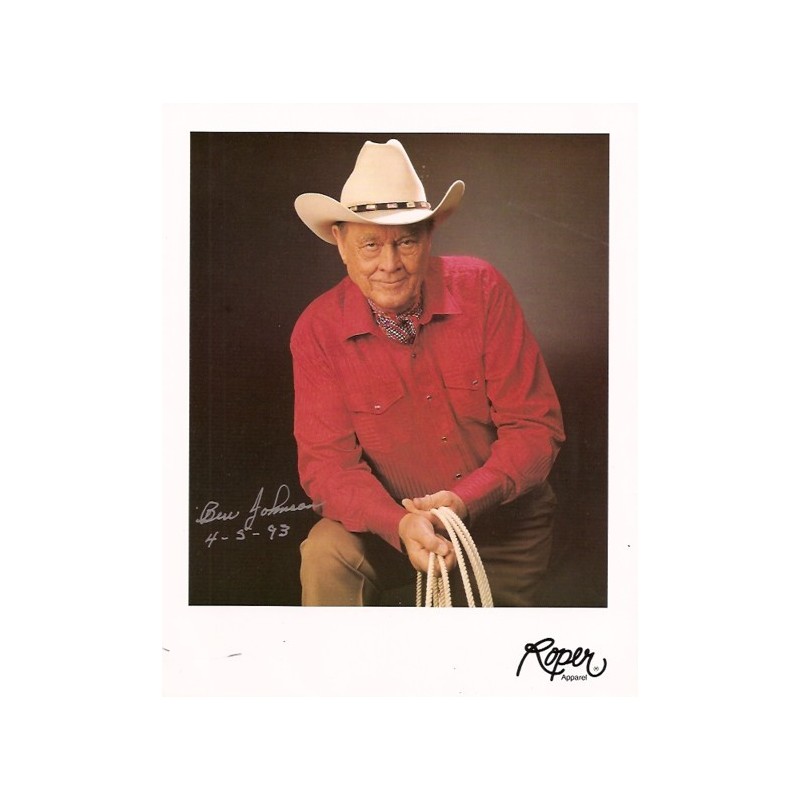 Autographe Ben JOHNSON