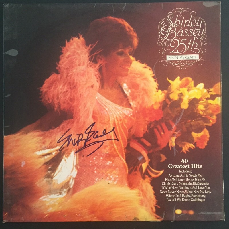 Shirley Bassey Autograph