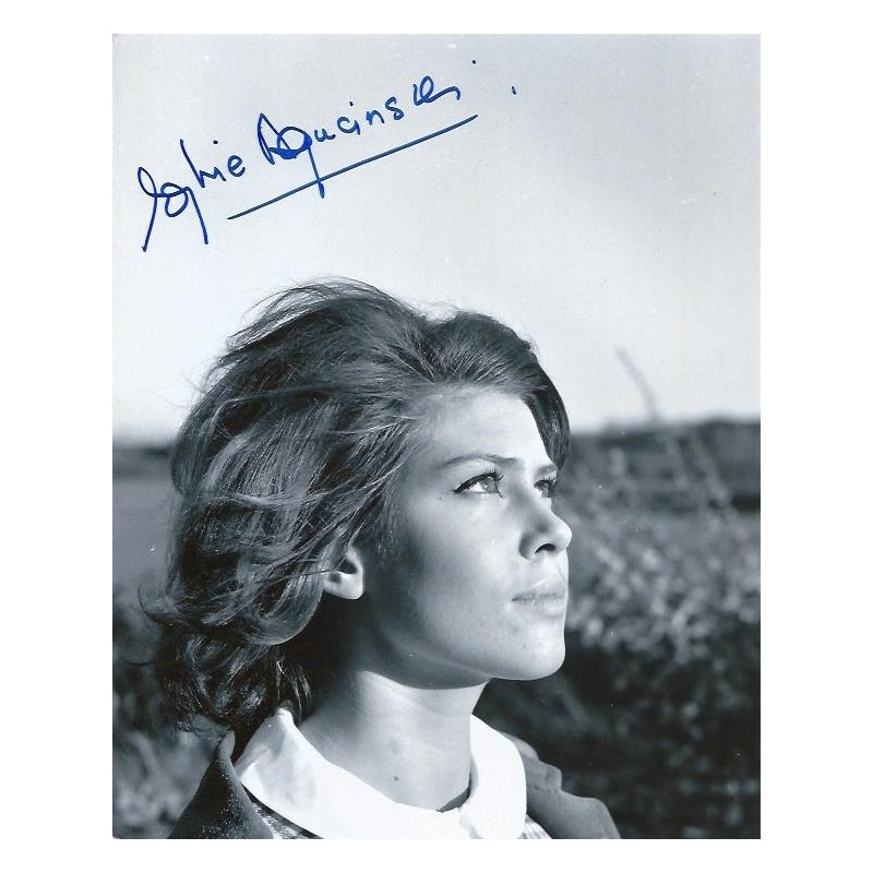 Sophie AGACINSKI Autograph