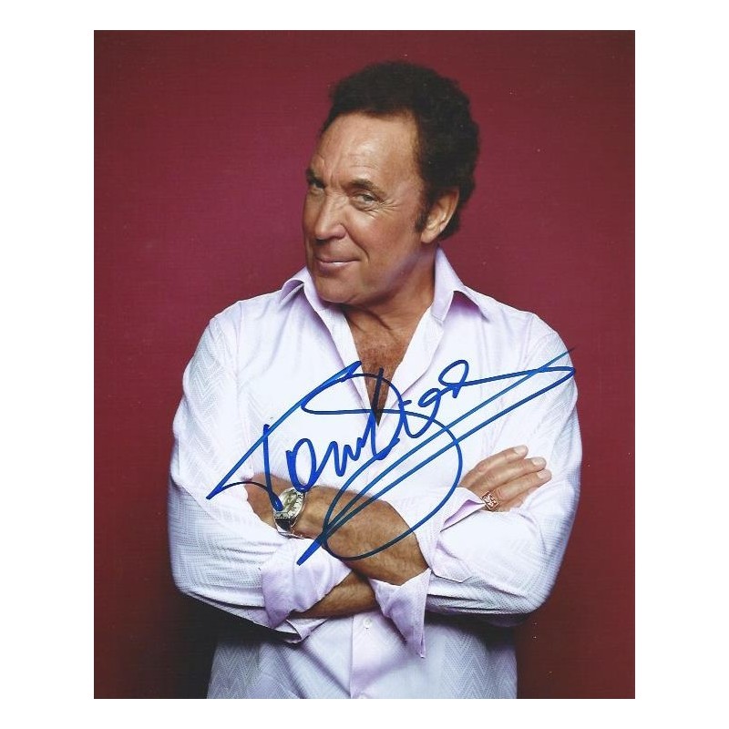 Tom JONES Autograph