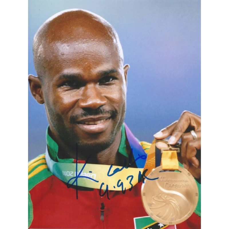 Autographe Kim COLLINS