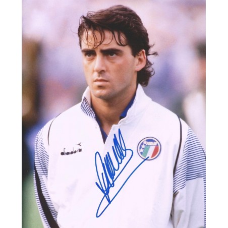 Roberto MANCINI Autograph