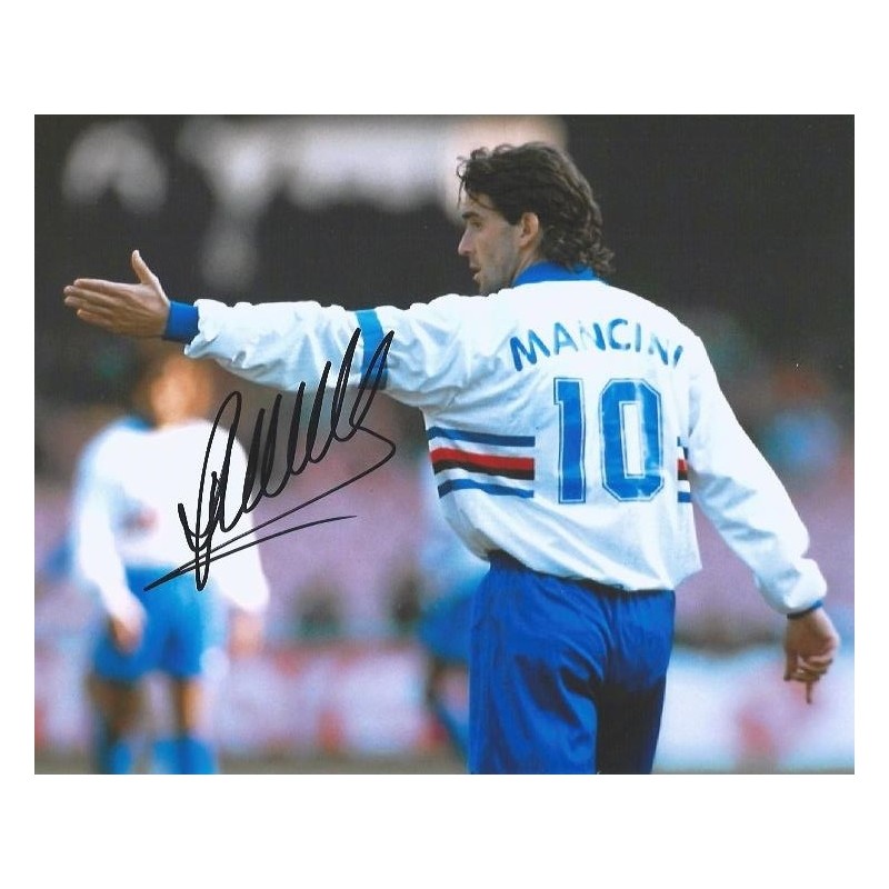 Roberto MANCINI Autograph