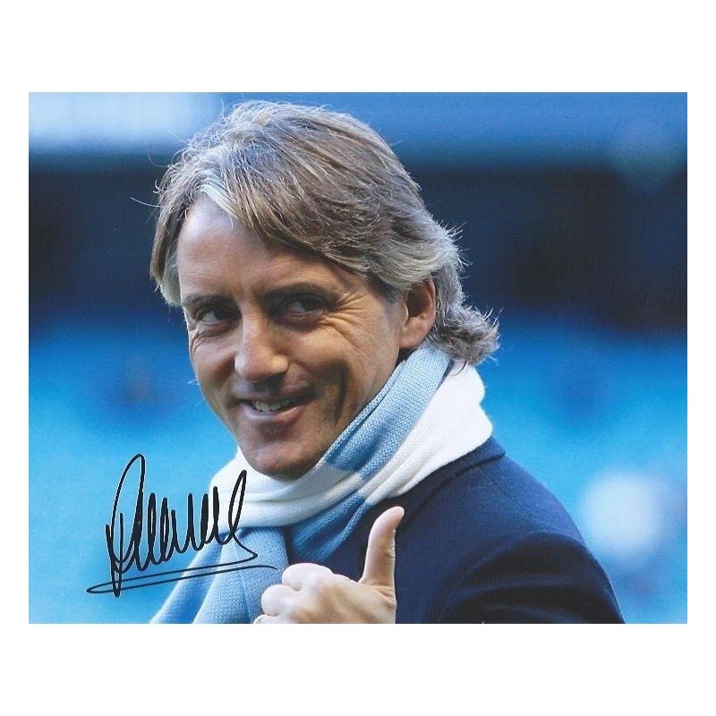 Roberto MANCINI Autograph