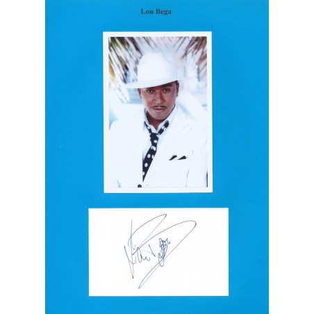 Lou BEGA Autograph