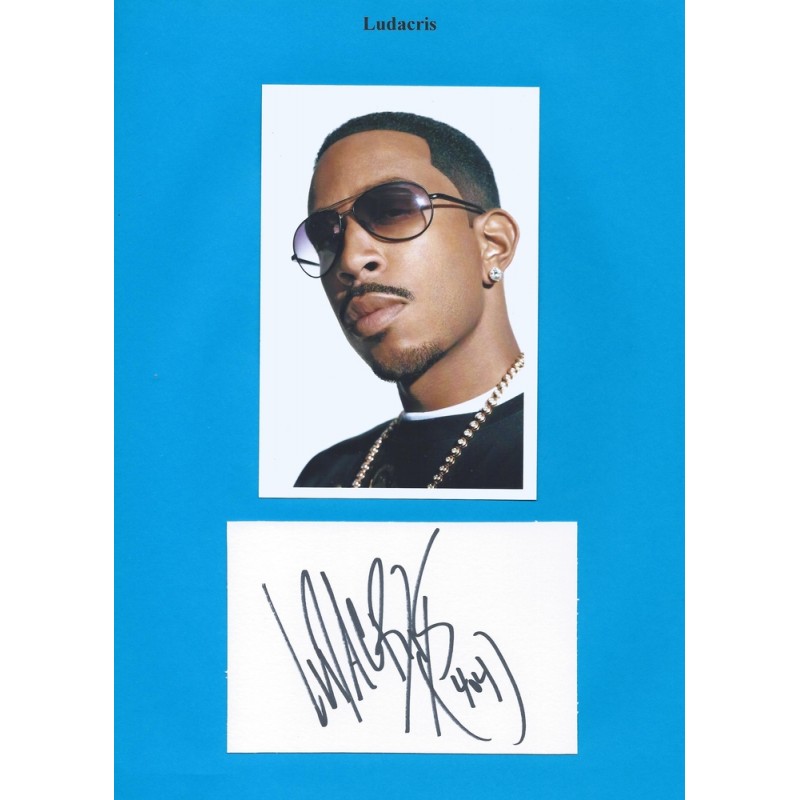 LUDACRIS Autograph