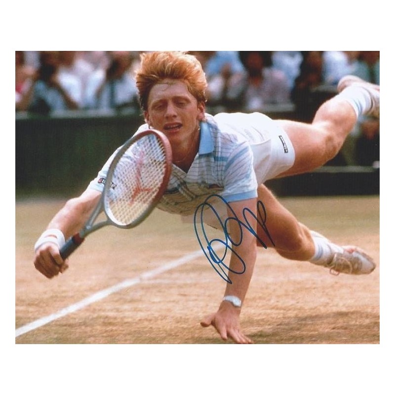 Autographe Boris BECKER
