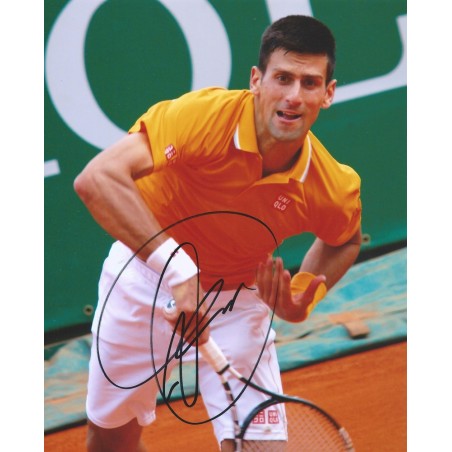 Novak DJOKOVIC Autograph