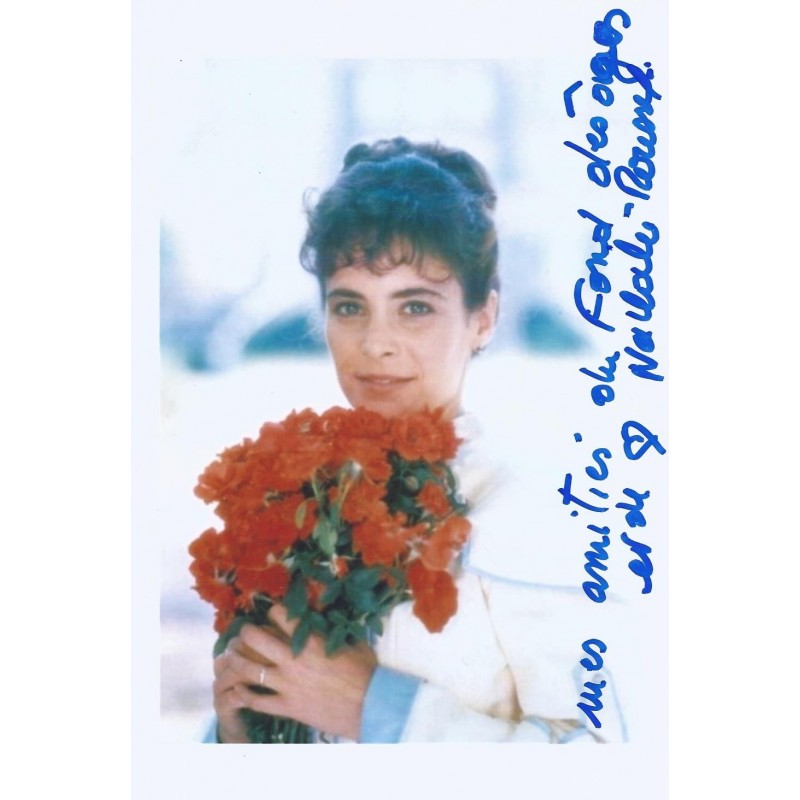 Autographe Nathalie ROUSSEL