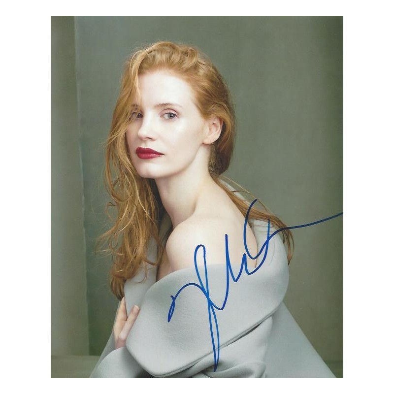 Jessica CHASTAIN Autograph