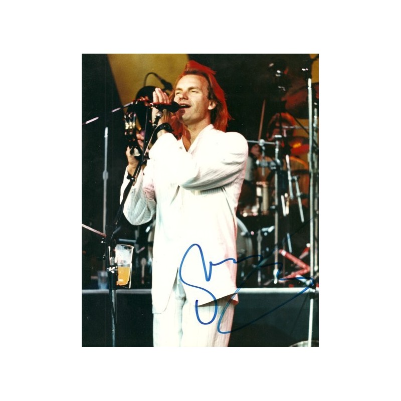 STING Autograph
