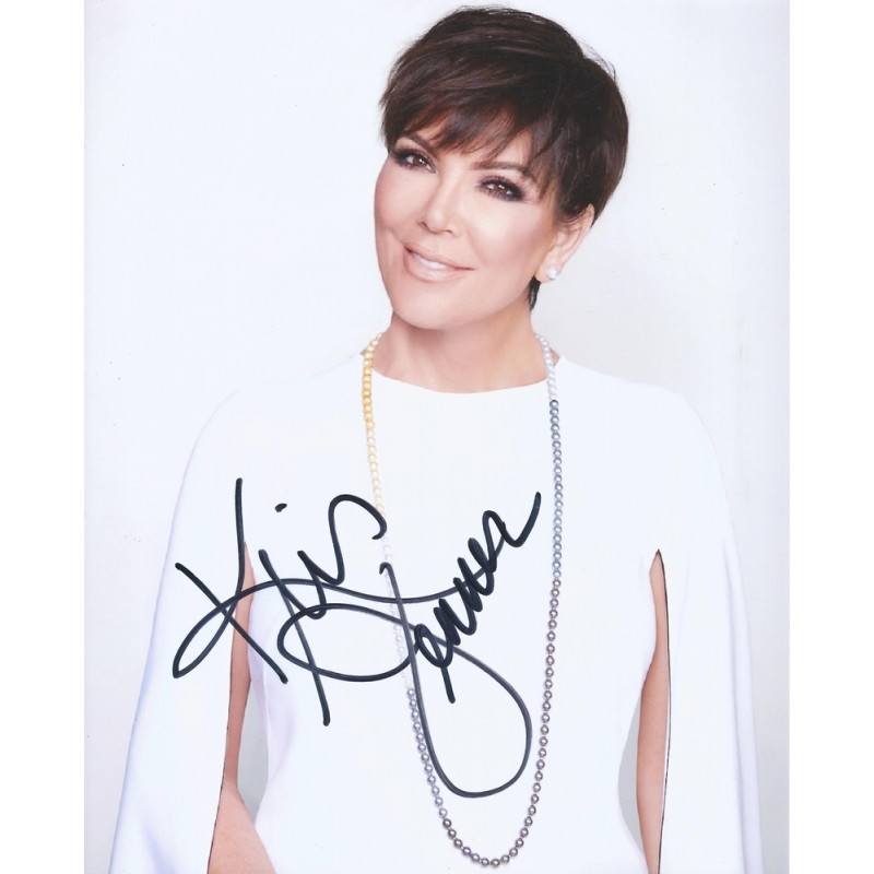 Kris JENNER Autograph