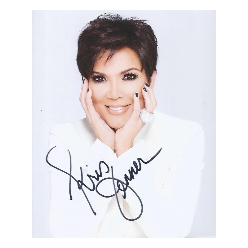 Kris JENNER Autograph