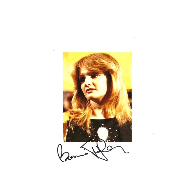 Autographe Bonnie TYLER