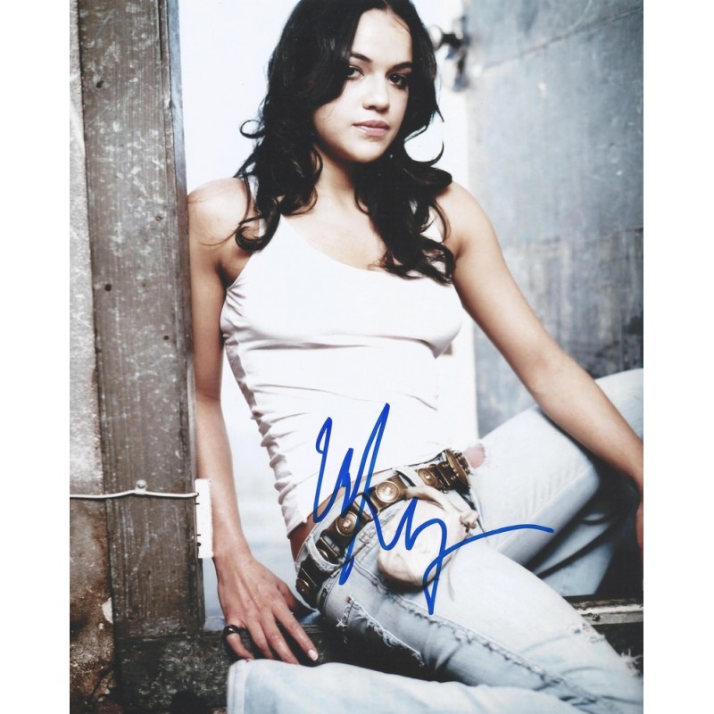 Michelle RODRIGUEZ Autograph
