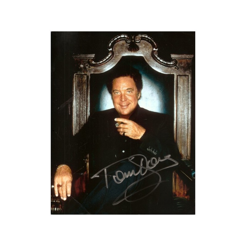 Tom JONES Autograph