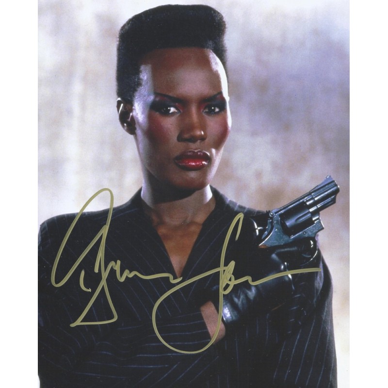 Grace JONES Autograph