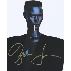 Autographe Grace JONES