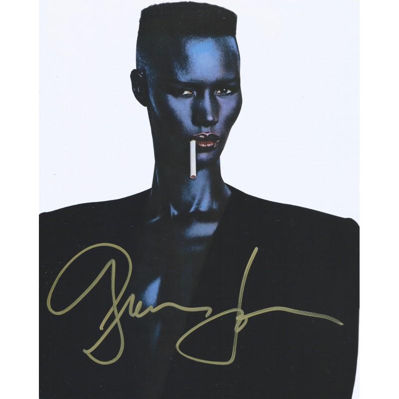 Grace JONES Autograph