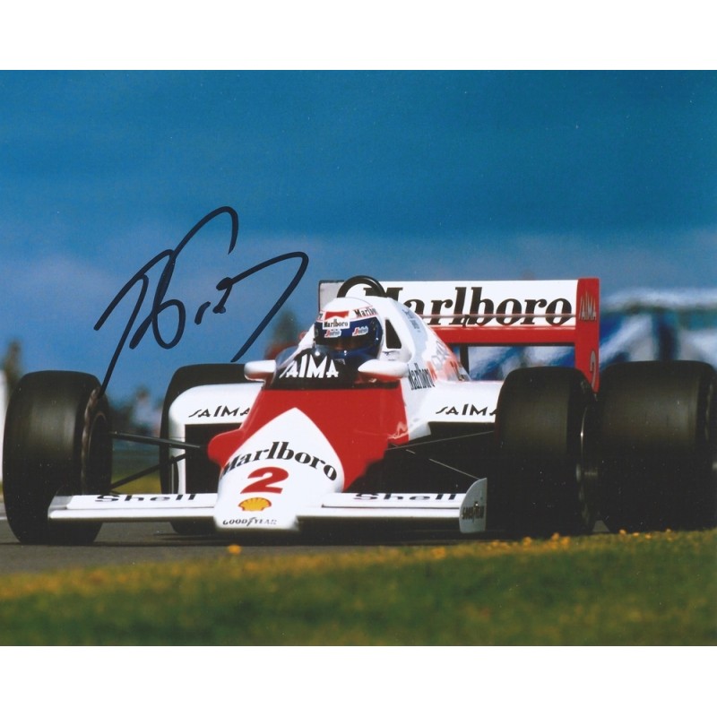 Alain PROST Autograph