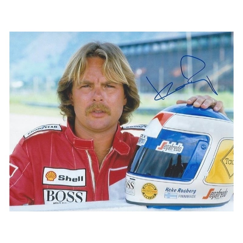 Keke ROSBERG Autograph
