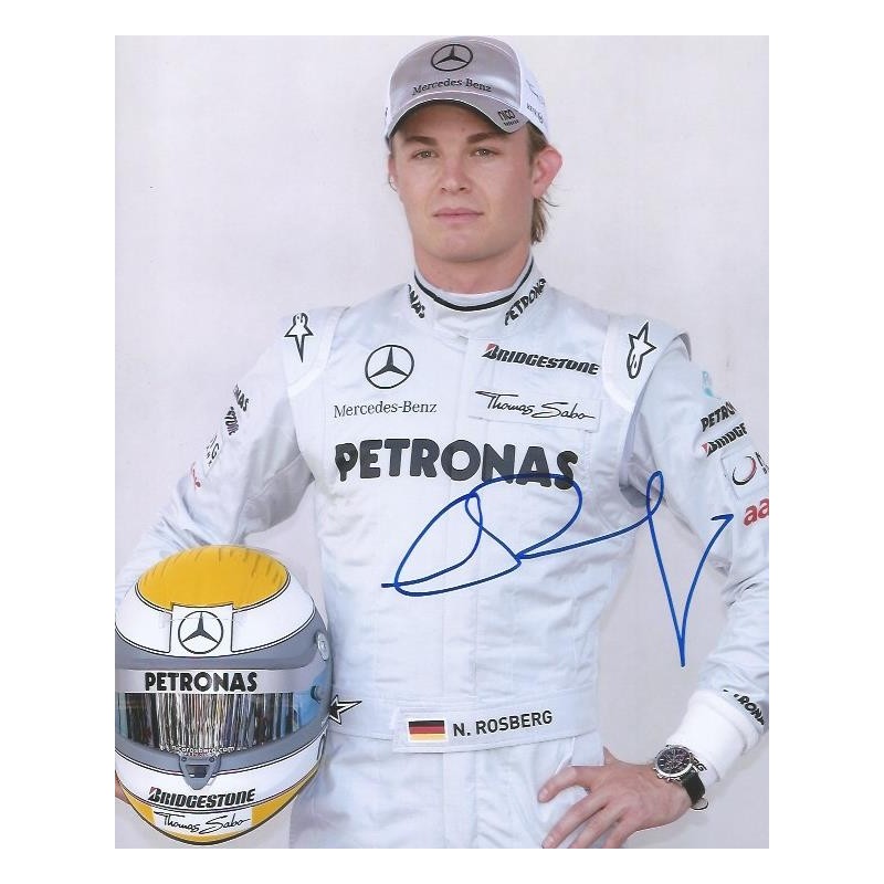 Autographe Nico ROSBERG