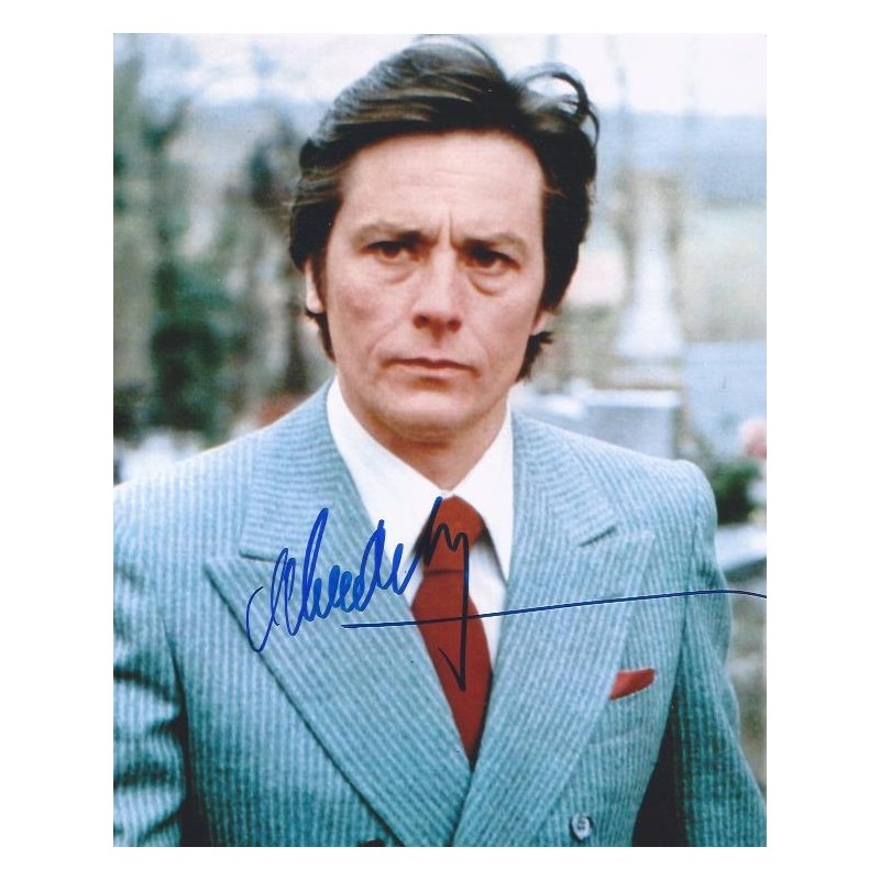 Alain DELON Autograph