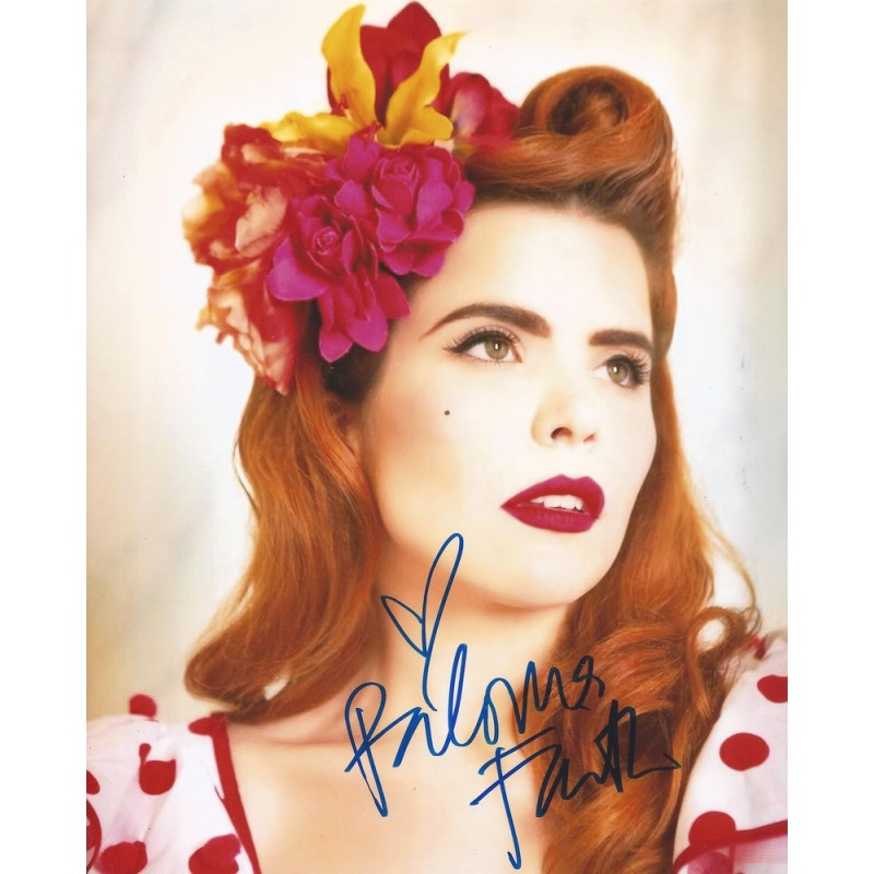 Paloma FAITH Autograph