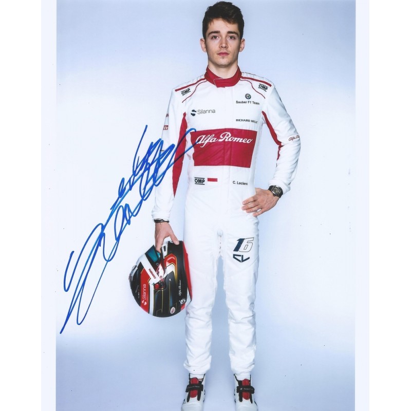 Autographe Charles LECLERC