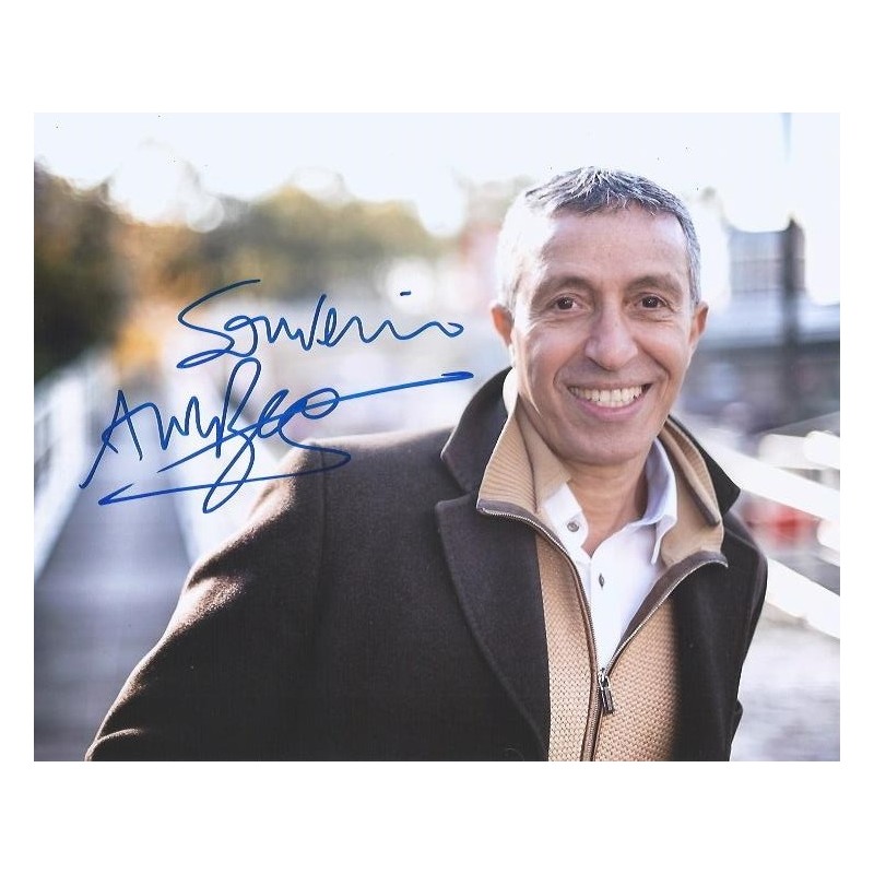 Azouz BEGAG Autograph