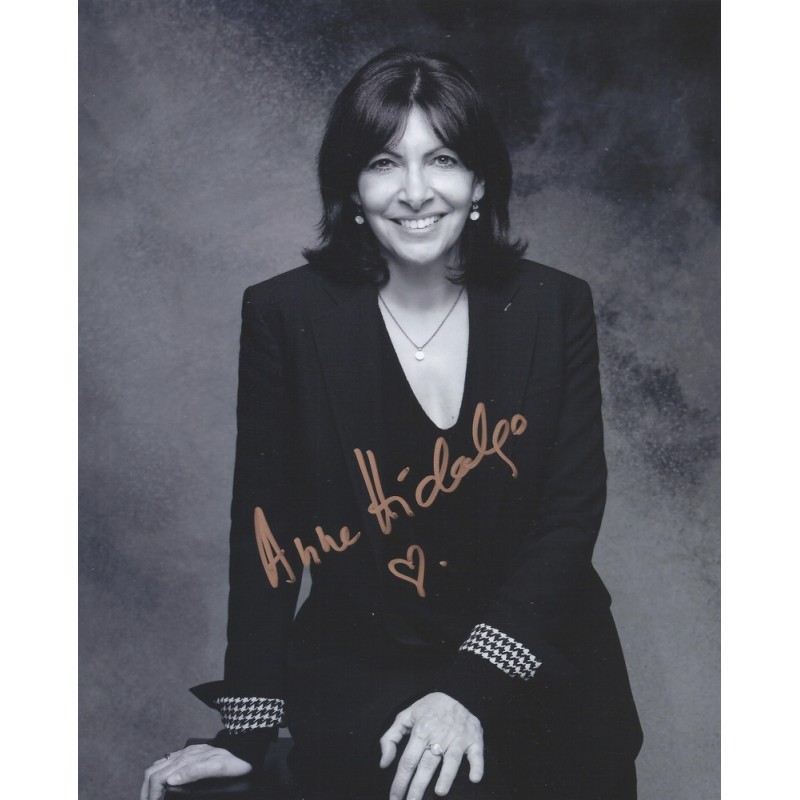 Autographe Anne HIDALGO