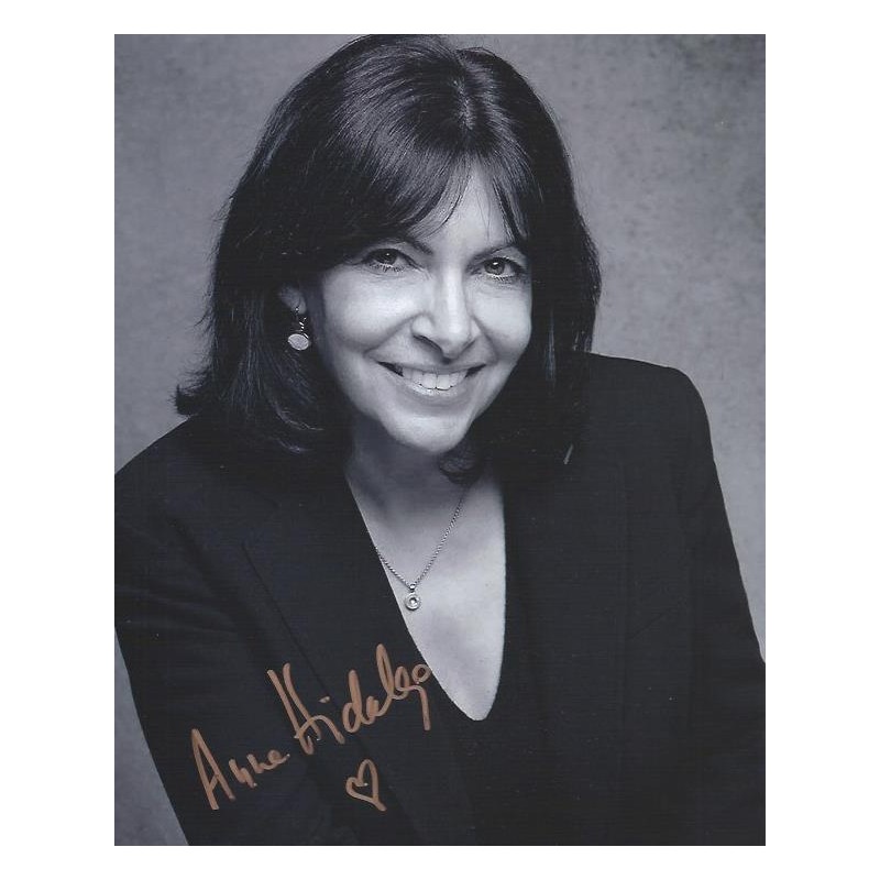 Anne HIDALGO Autograph