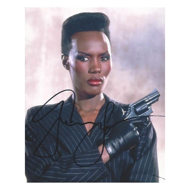 Grace JONES Autograph