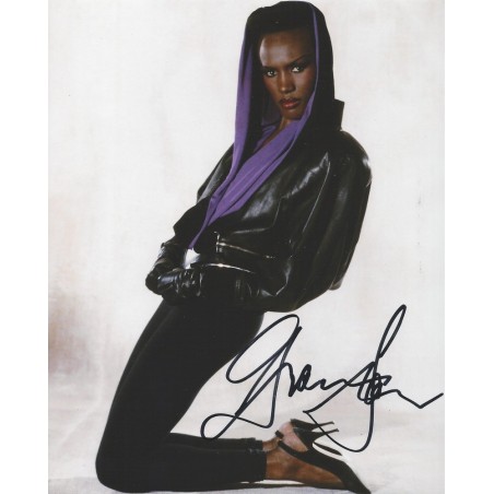 Grace JONES Autograph