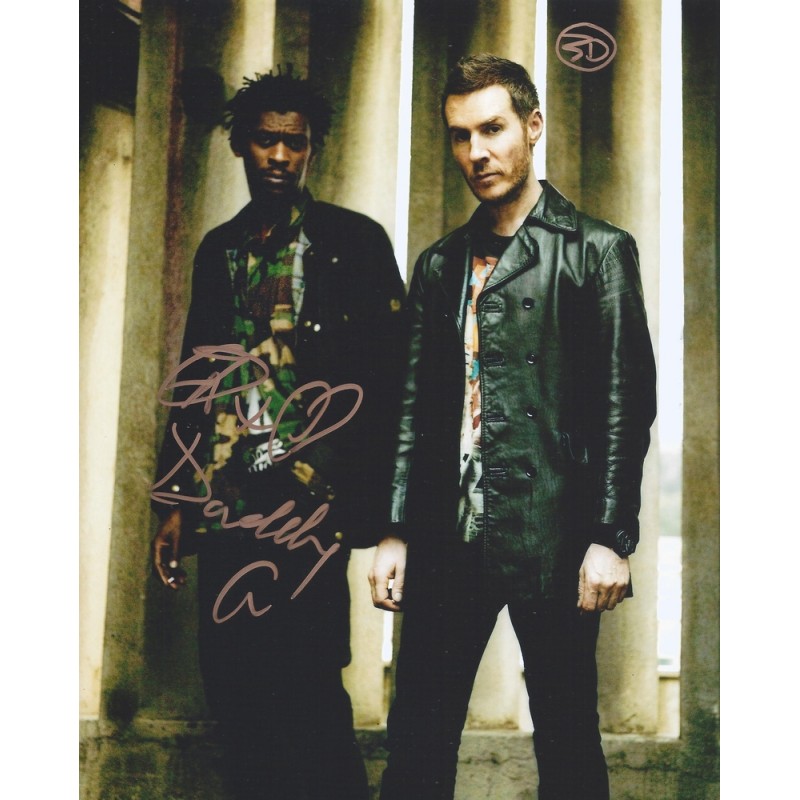 MASSIVE ATTACK Autograph