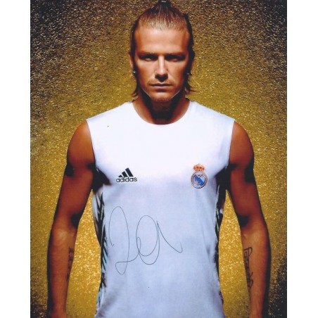 Autographe David BECKHAM