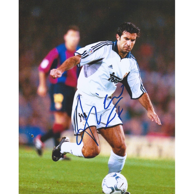Luis FIGO Autograph