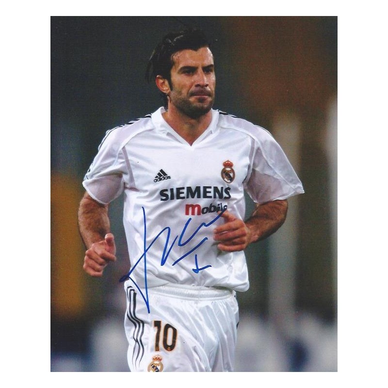 Luis FIGO Autograph