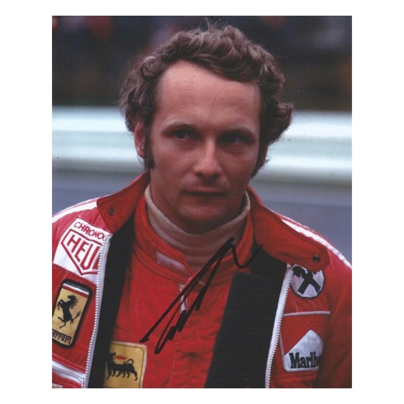 Niki LAUDA Autograph