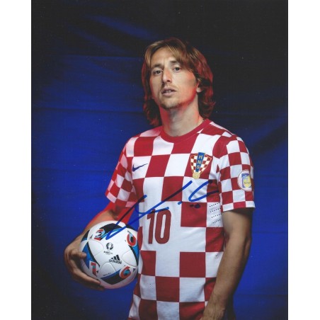 Luka MODRIC Autograph