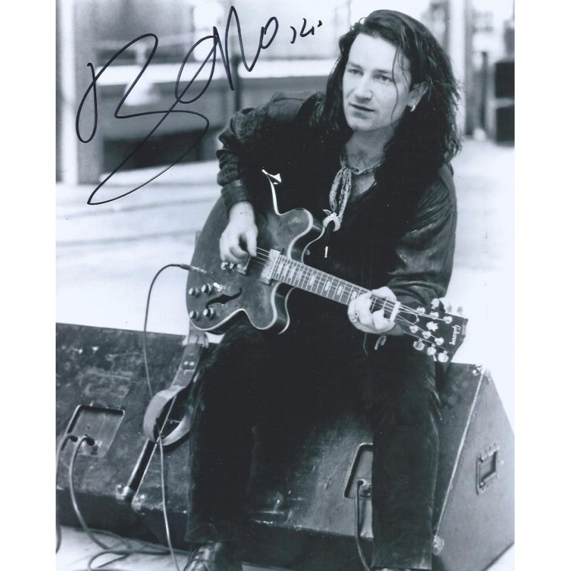 Autographe BONO - U2